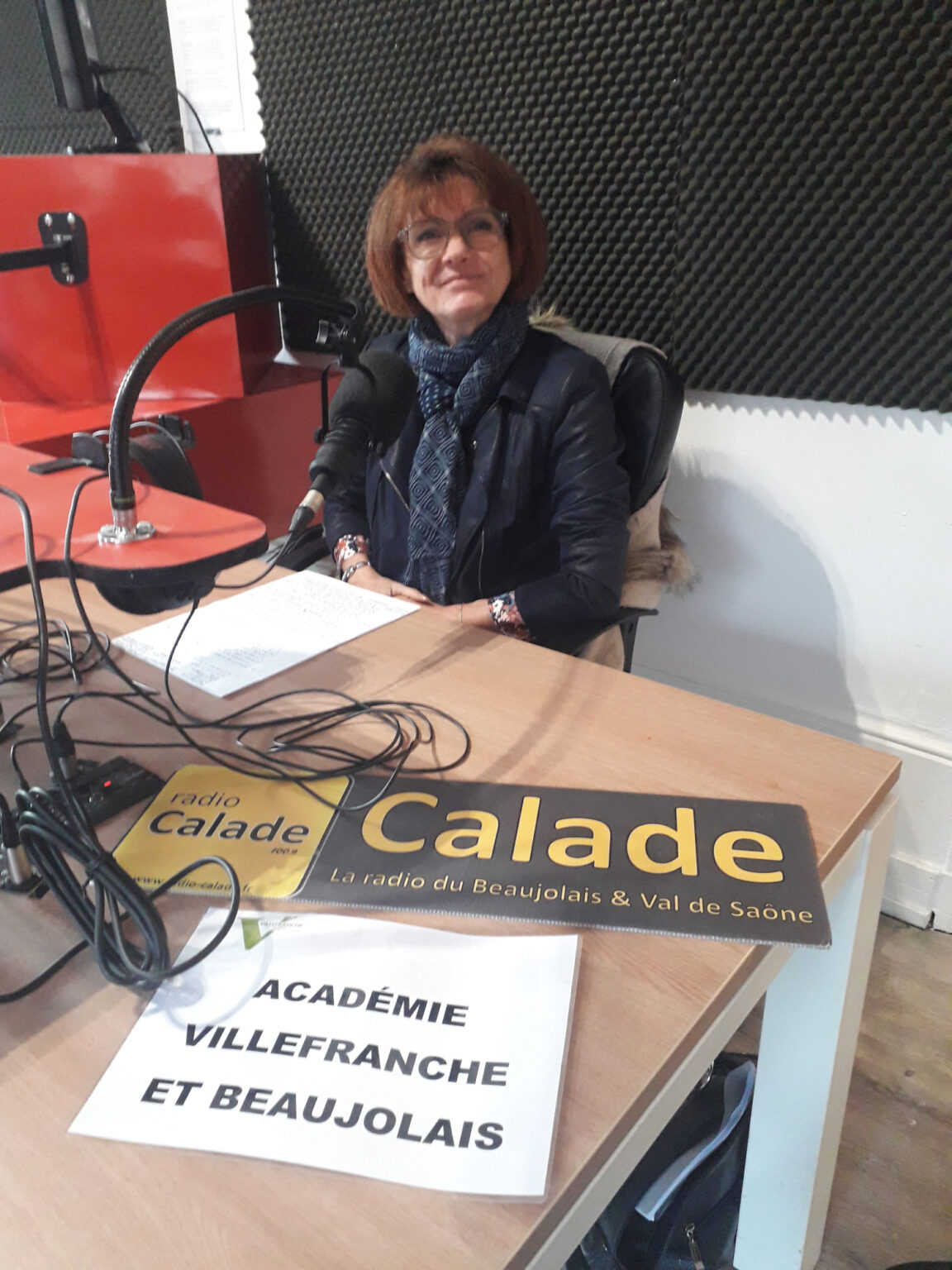 Nadine CHANTIN academie - Calade, Ma Radio