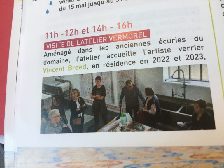 Vincent-Breed-artiste-verrier - Radio Calade